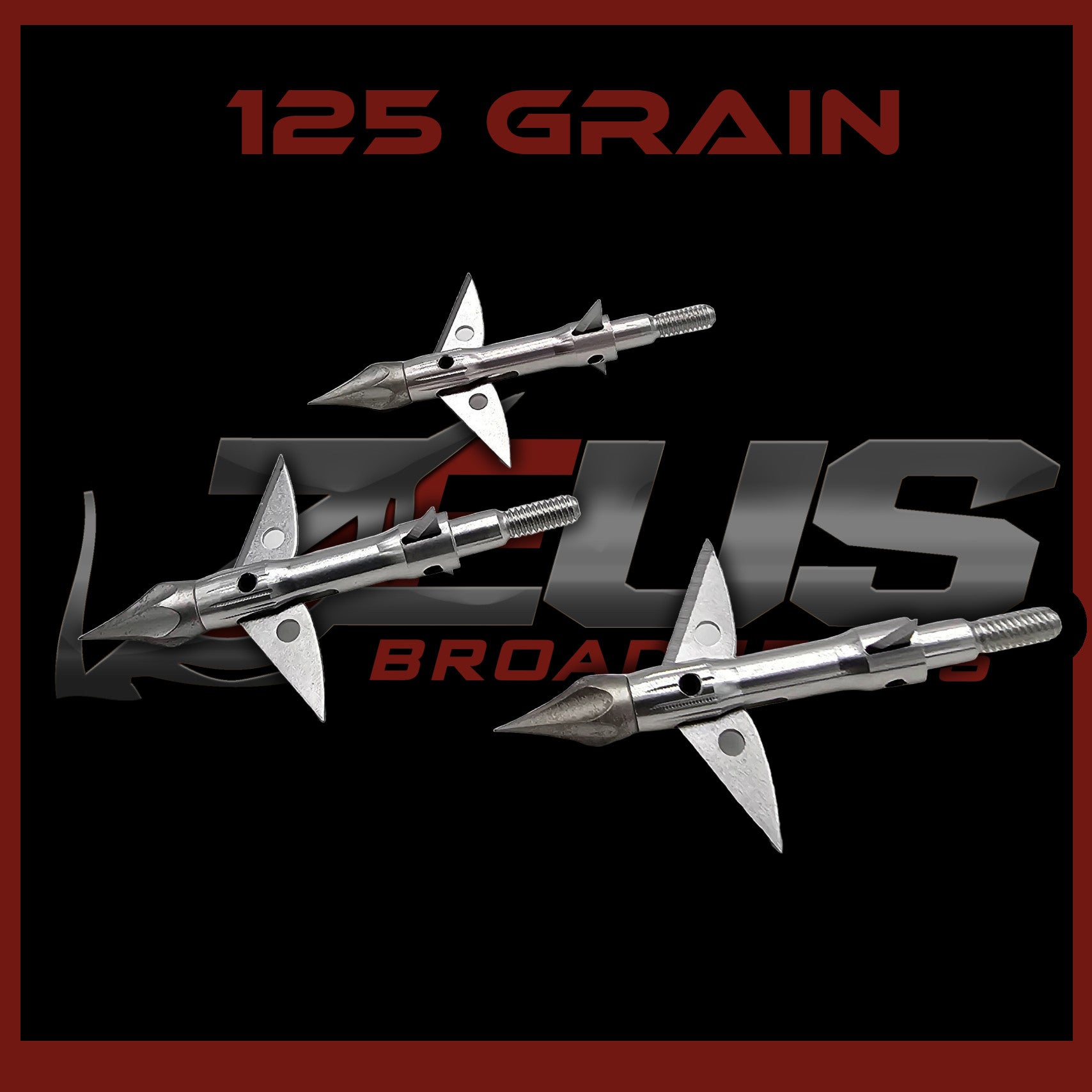 ZEUS 125 GRAIN BROADHEADS (3 PACK) – Perfect Stock