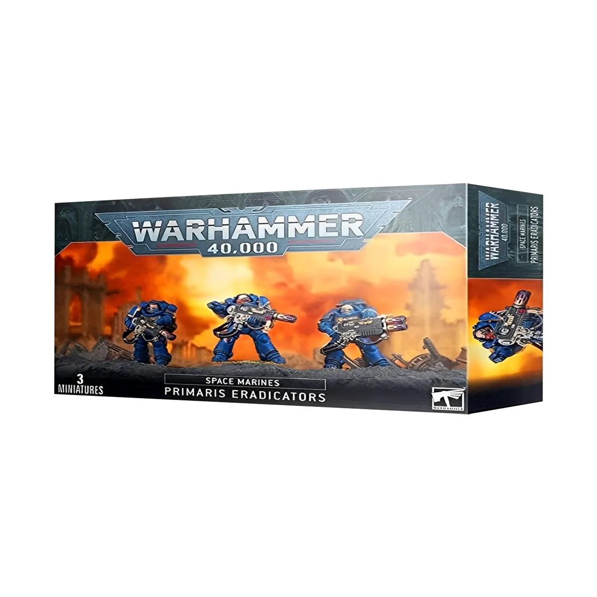 Warhammer 40k - Space Marine Primaris Eradicators Black 99120101286 ...