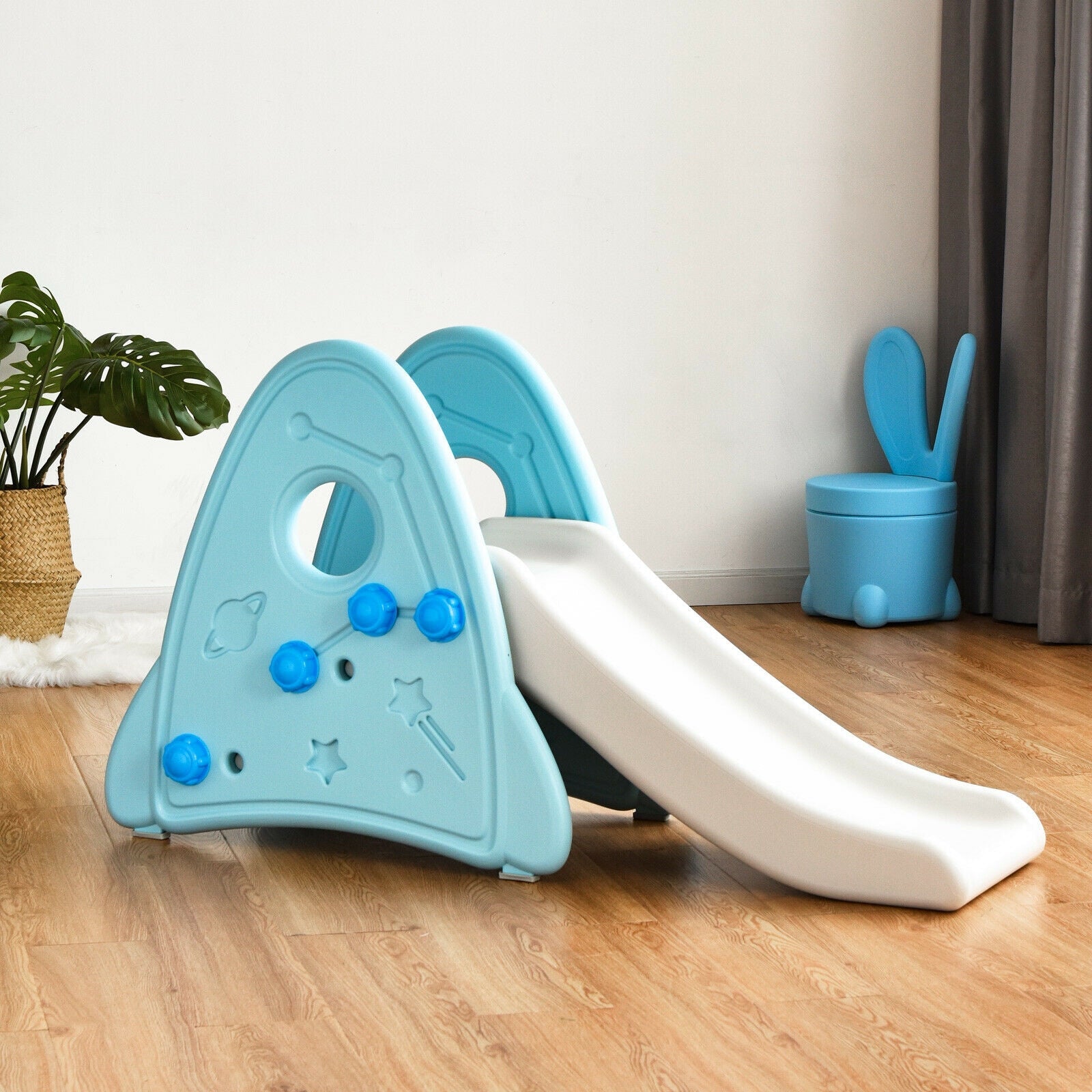 Freestanding Baby Slide Indoor First Play Climber Slide Set for Boys G ...