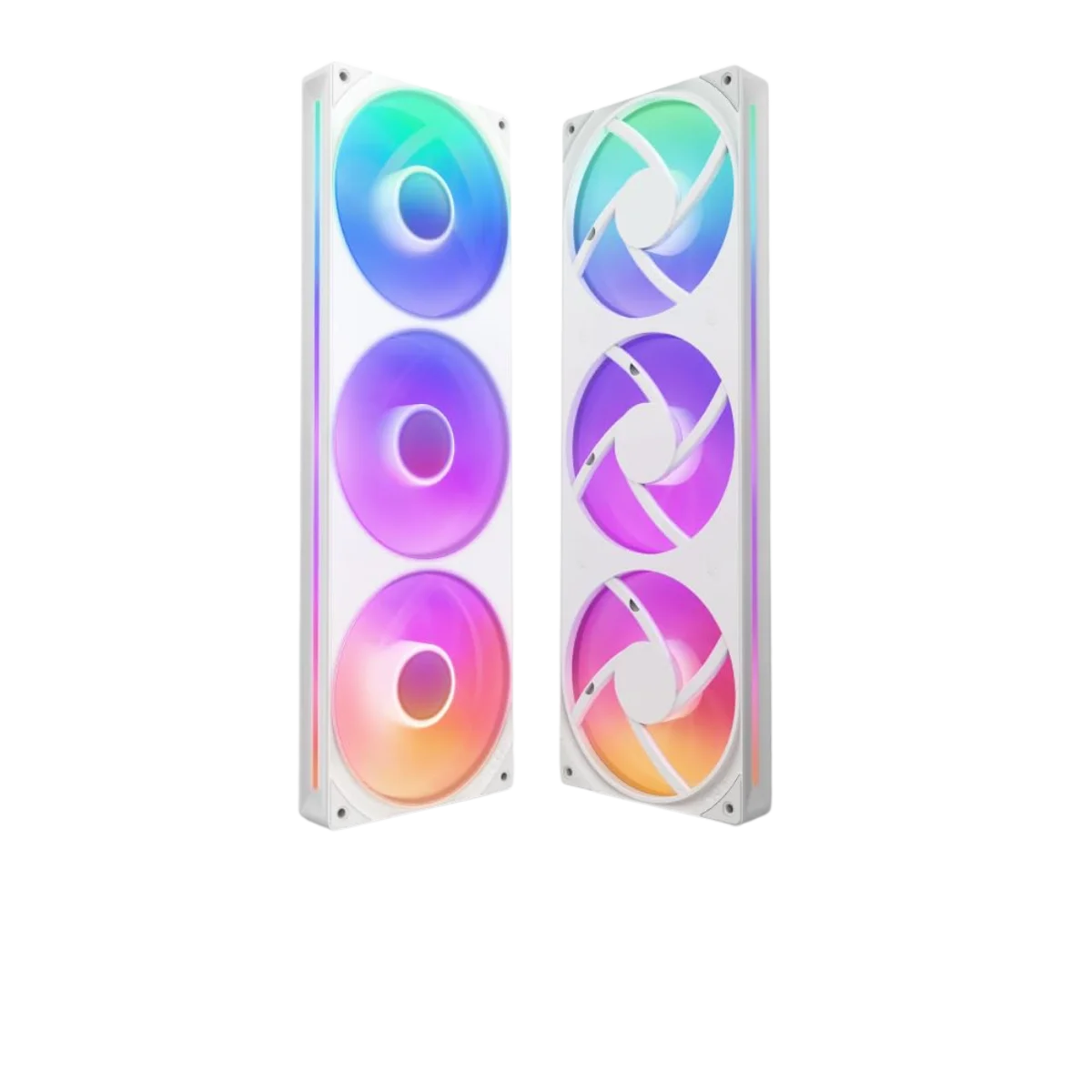 NZXT F360 RGB Core 360mm Fan Unit – White | High Airflow & aRGB ...