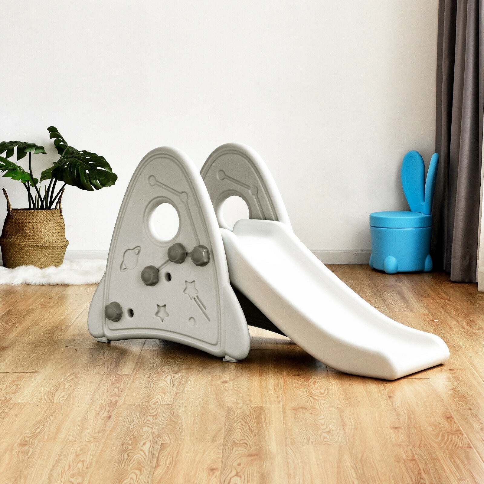 Freestanding Baby Slide Indoor First Play Climber Slide Set for Boys G ...