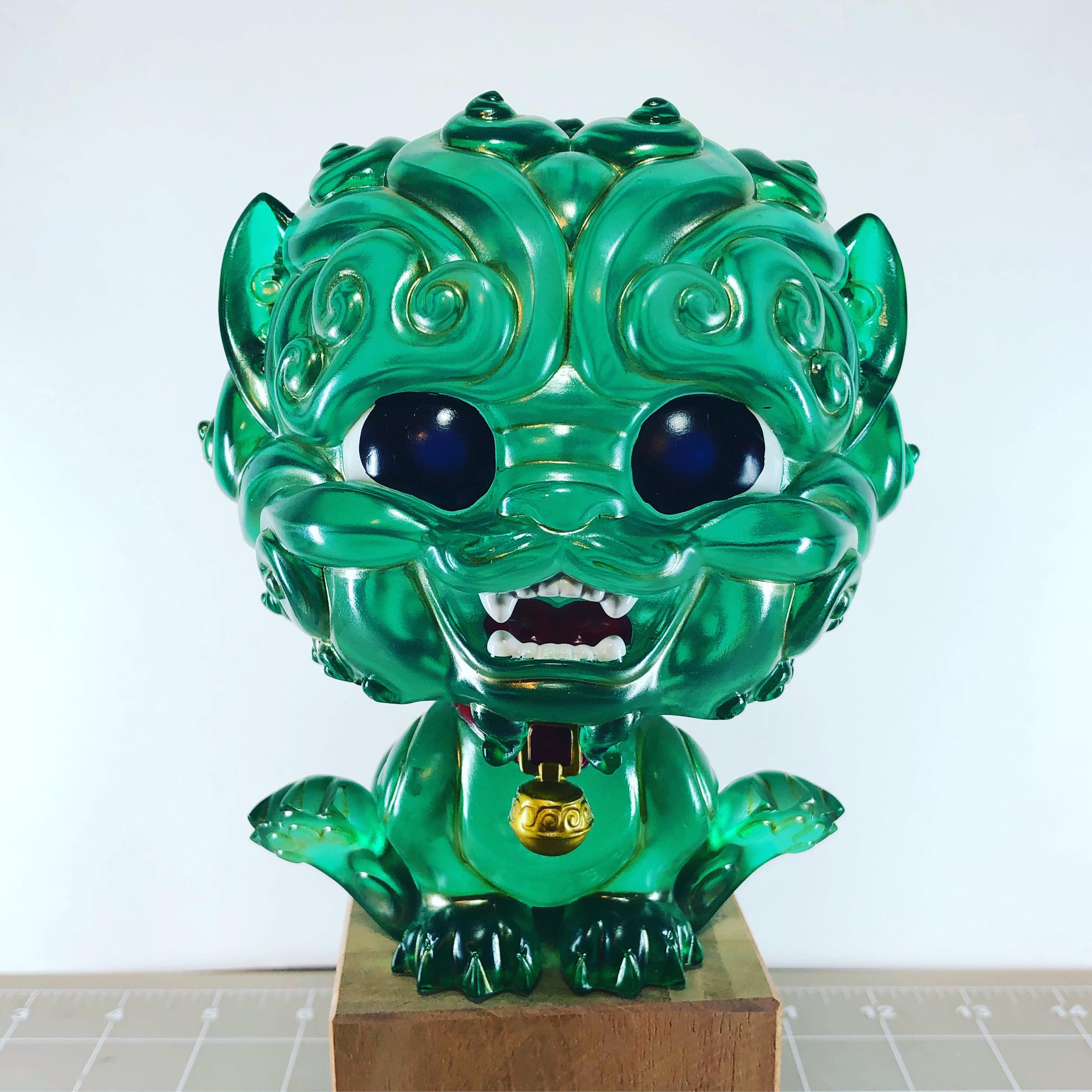 Shi-Shi the Tiny Guardian 6-inch Resin Statue - Jade Edition – Perfect ...