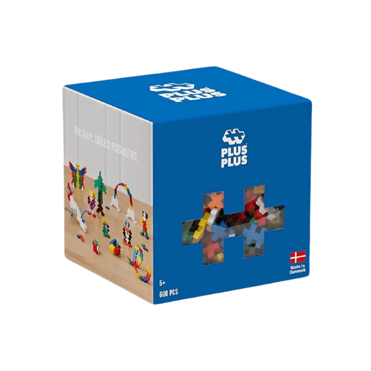 PLUS PLUS Open Play Set 600 Piece Construction Building Stem Toy ...
