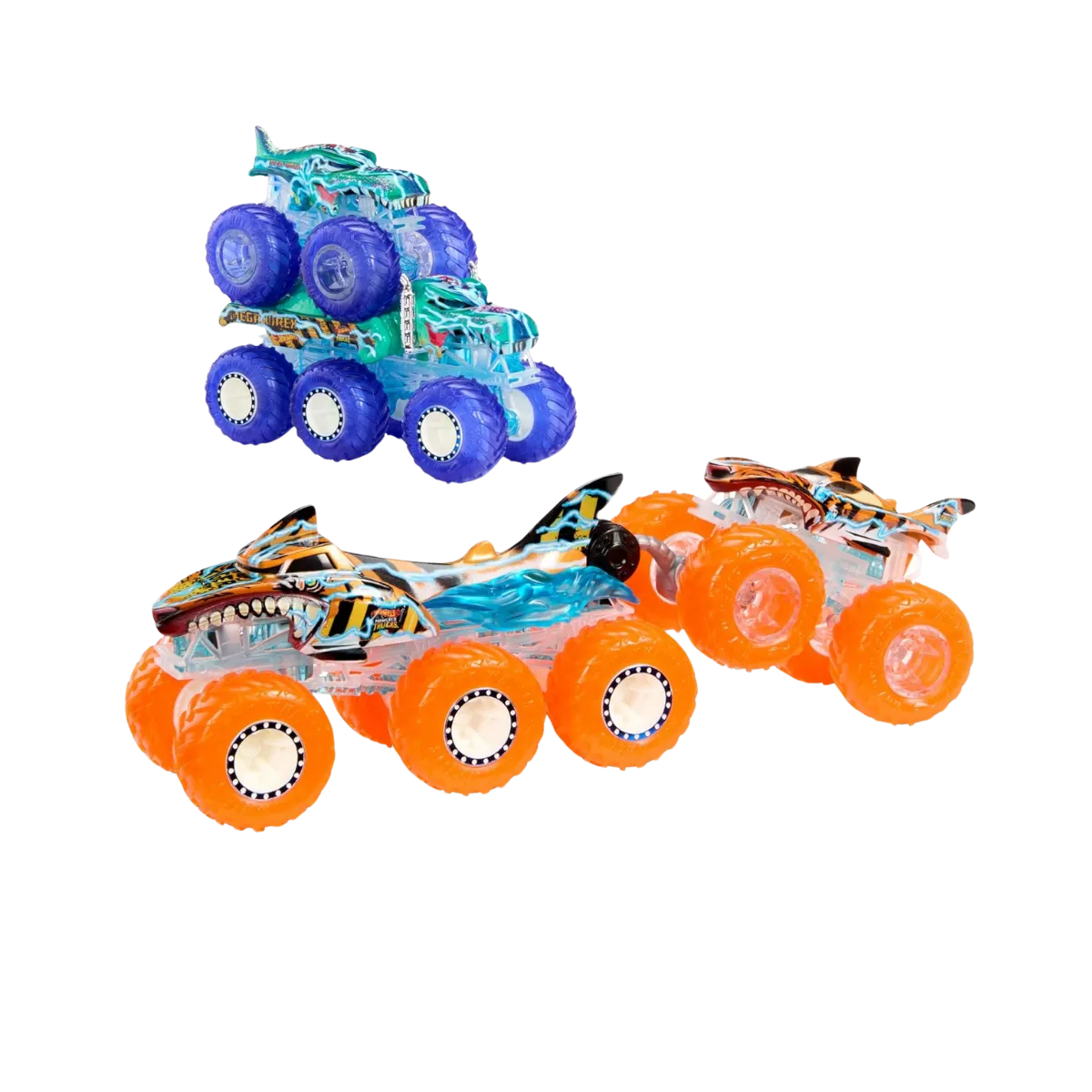 Hot Wheels Monster Trucks & Big Rigs Power Smashers Set – Perfect Stock