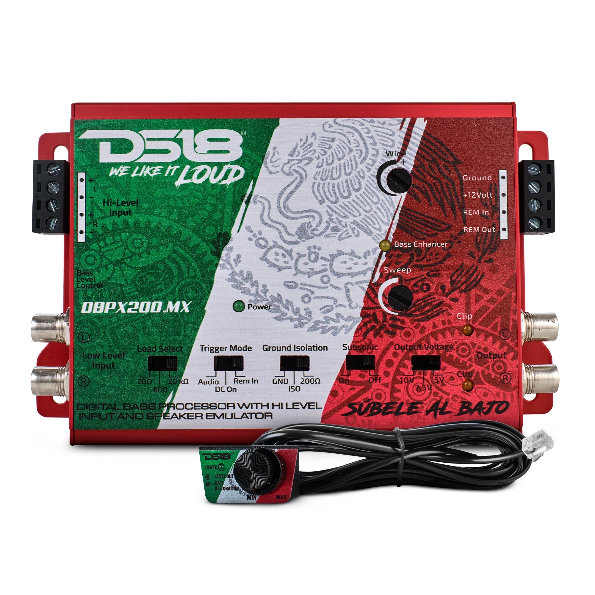 Digital Bass Processor With Hi to Low Signal Converter & Speaker Emula ...