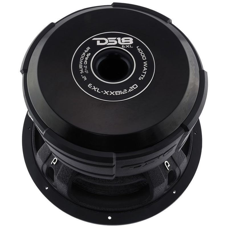 DS18 EXL-XXB12.2D 12" Subwoofer 4000 Watts DVC 2-Ohms – Perfect Stock