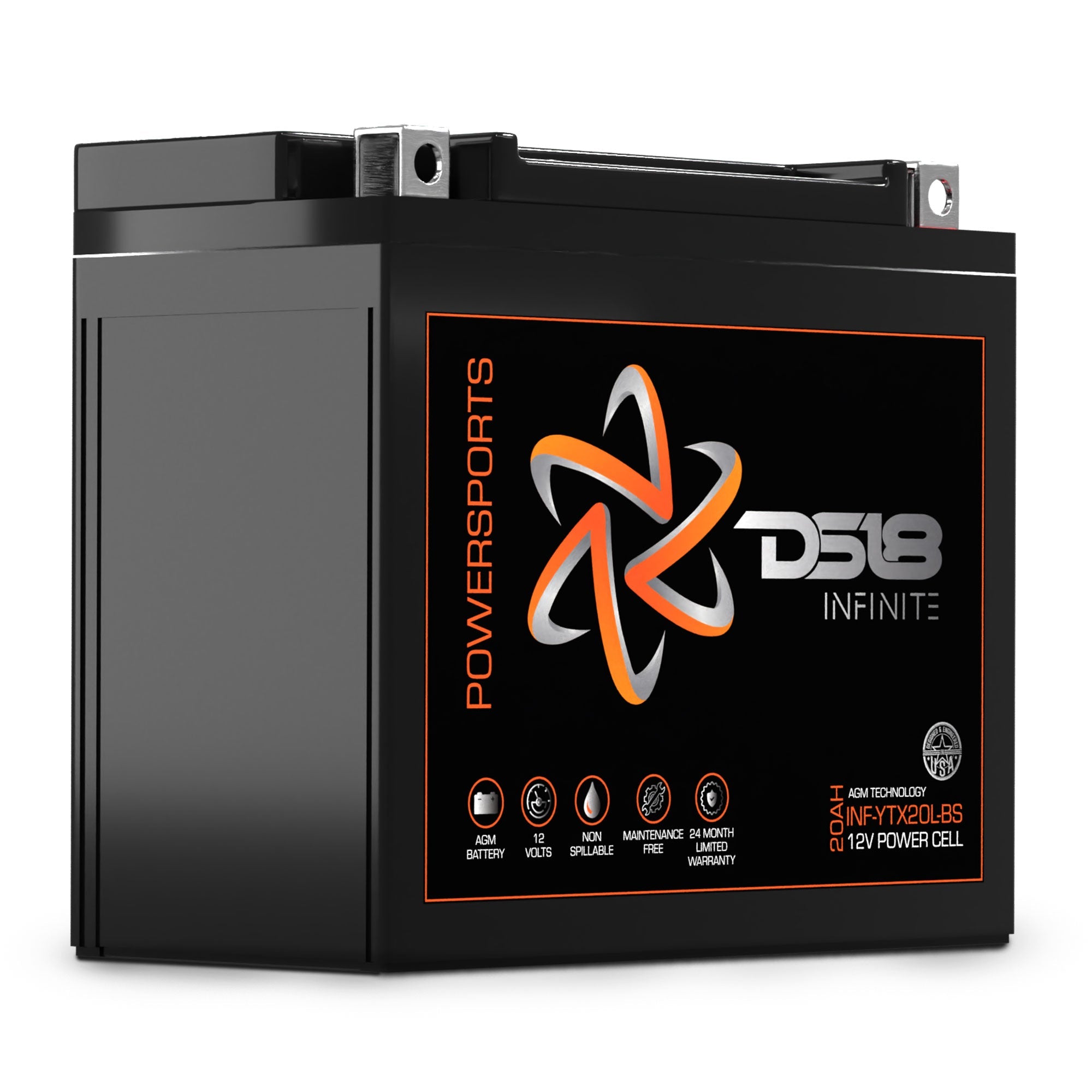 INFINITE 800 Watts 20 AH AGM Power Cell For Power Sports – Perfect Stock