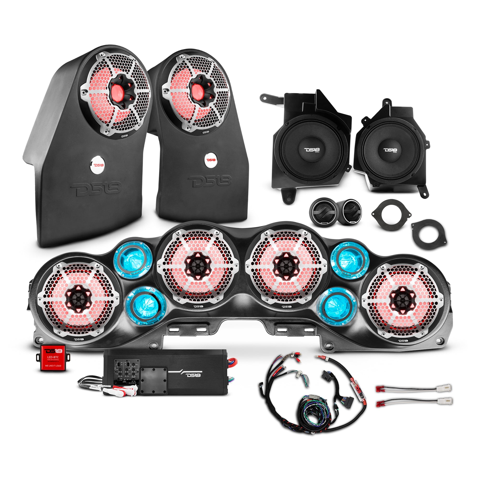 Jeep JL Wrangler 2018–2023 Complete Audio Package – Loaded Sound Bar ...