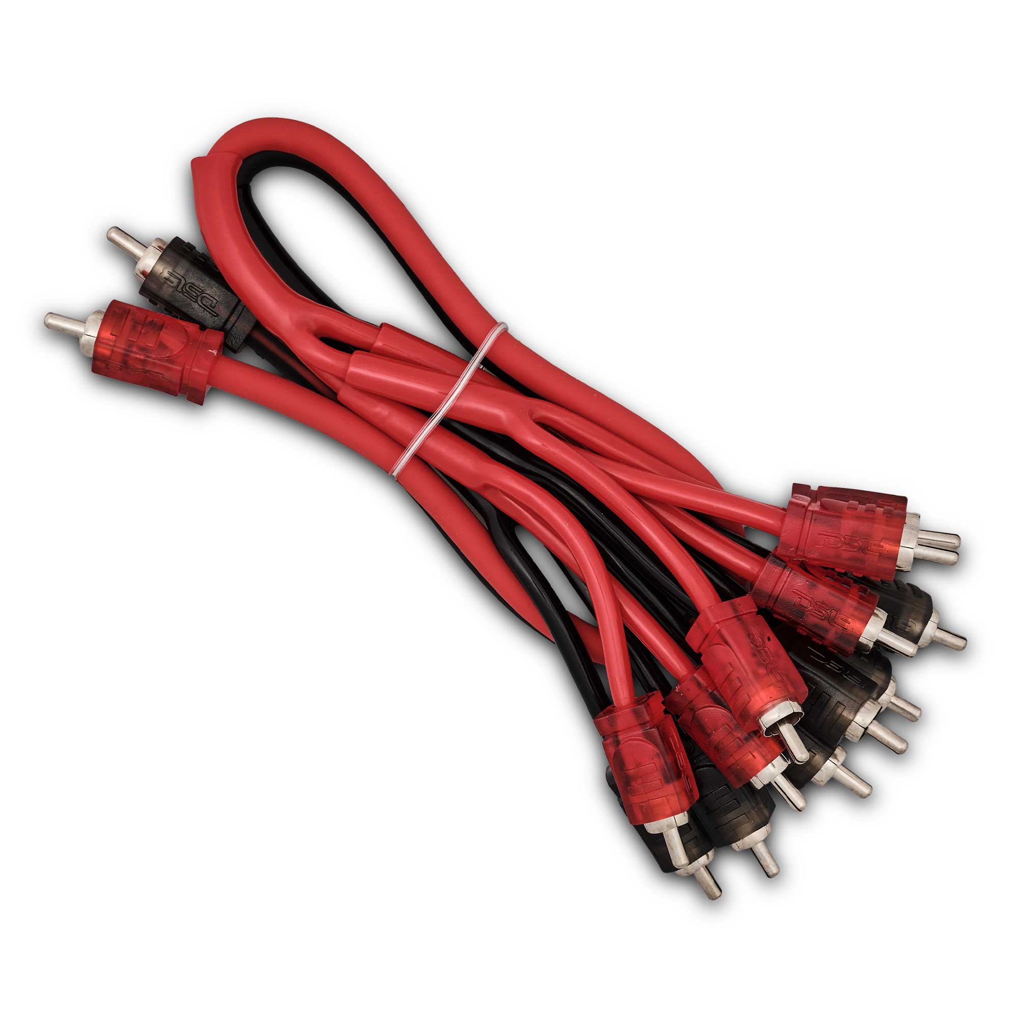 Level 2 RCA 100% Copper OFC Y Connector 2 MALE to 12 MALE 1.5 Feet - R ...