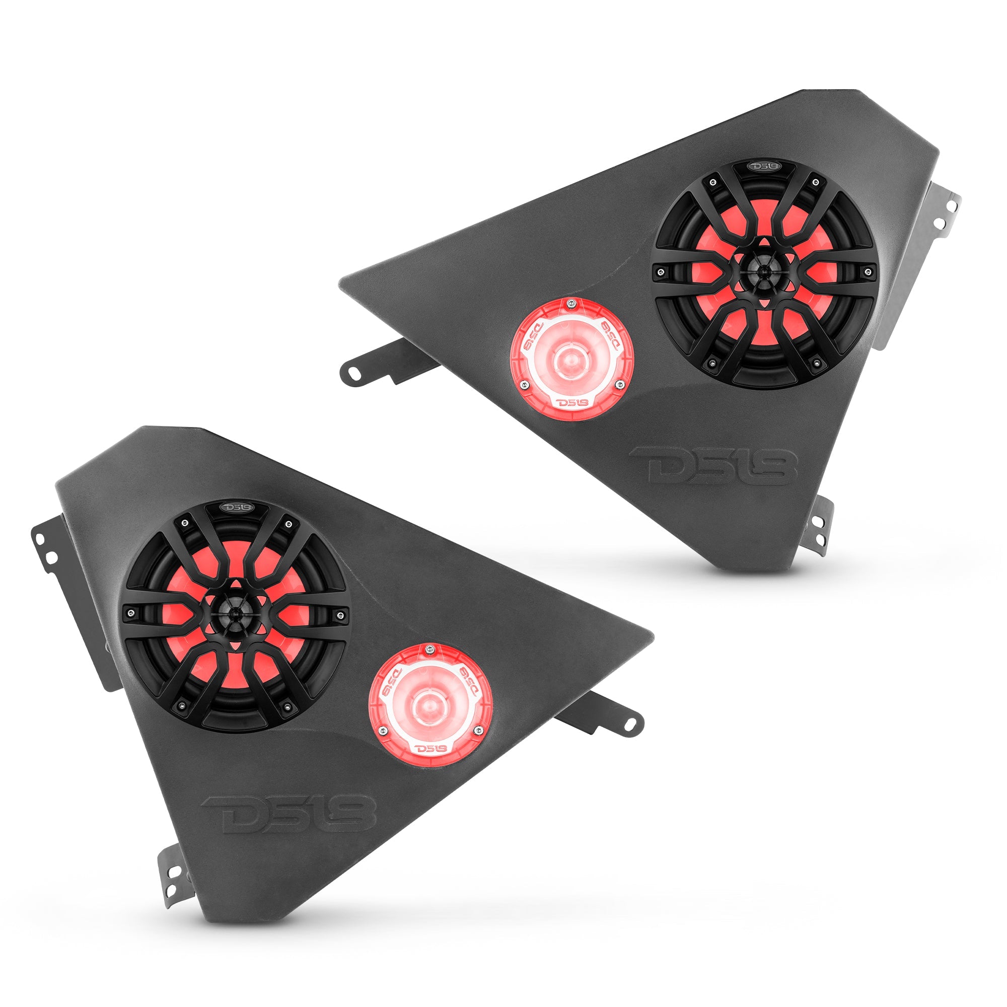 Polaris Slingshot Front Kick Panel 2 X 6.5" Enclosure with NXL-6/BK an ...