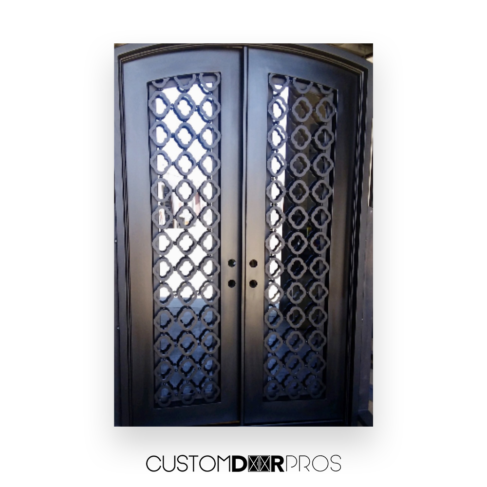 Dia Cut Double Iron Doors – Perfect Stock