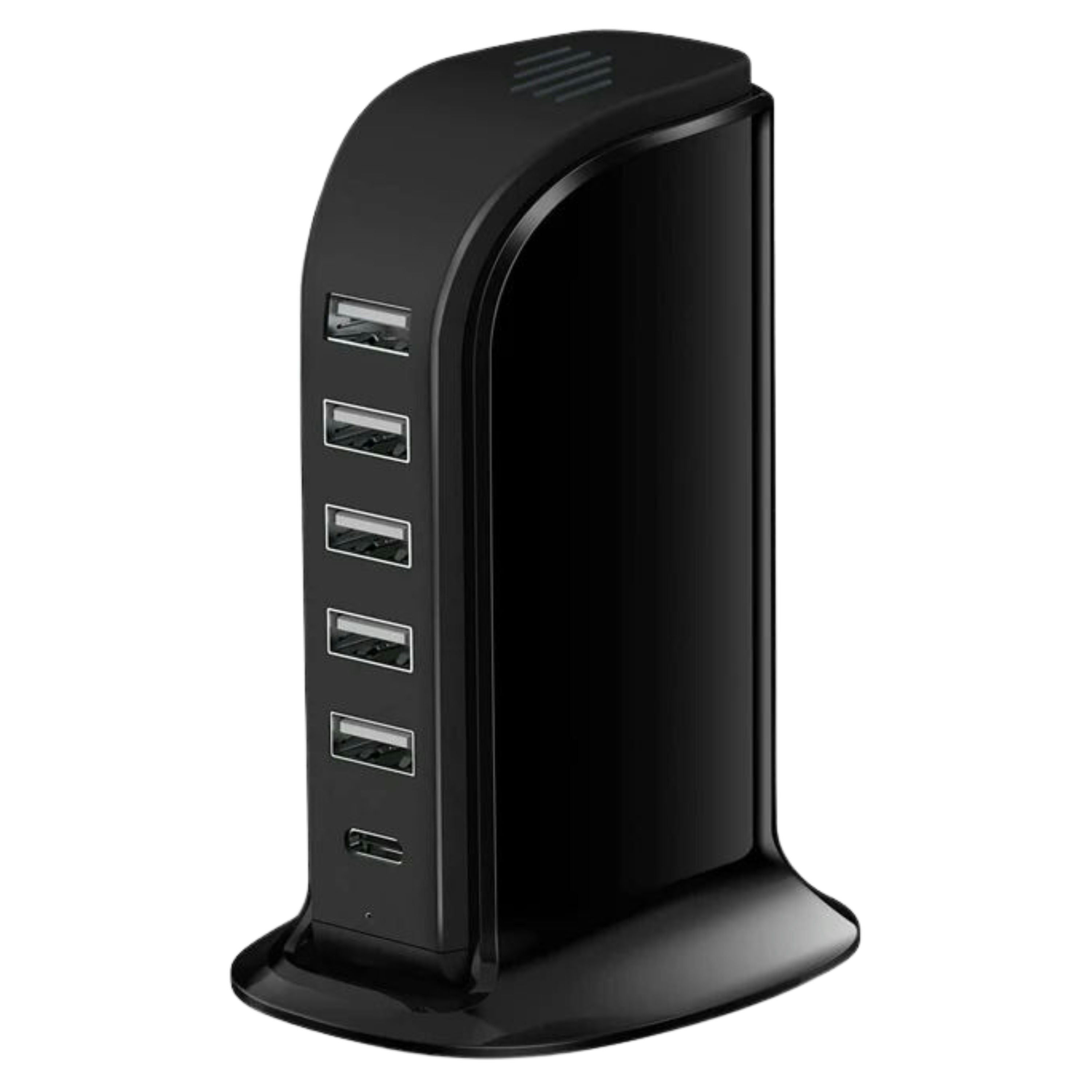 6-in-1 USB Charging Station – 40W Charger Block with 5 USB Ports (Shar ...