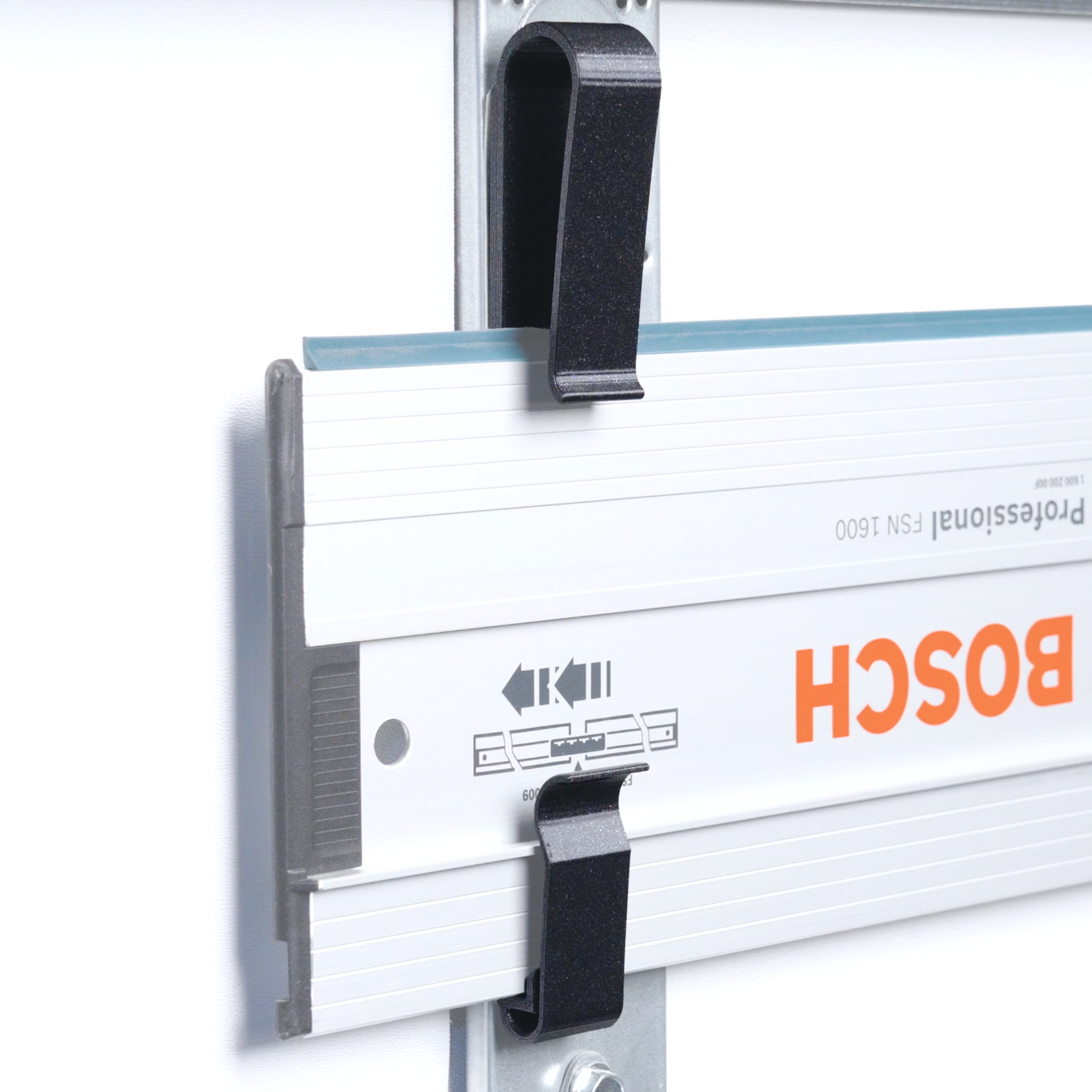 Garage Door/Wall Mount Brackets for Bosch Guide Rails – Perfect Stock