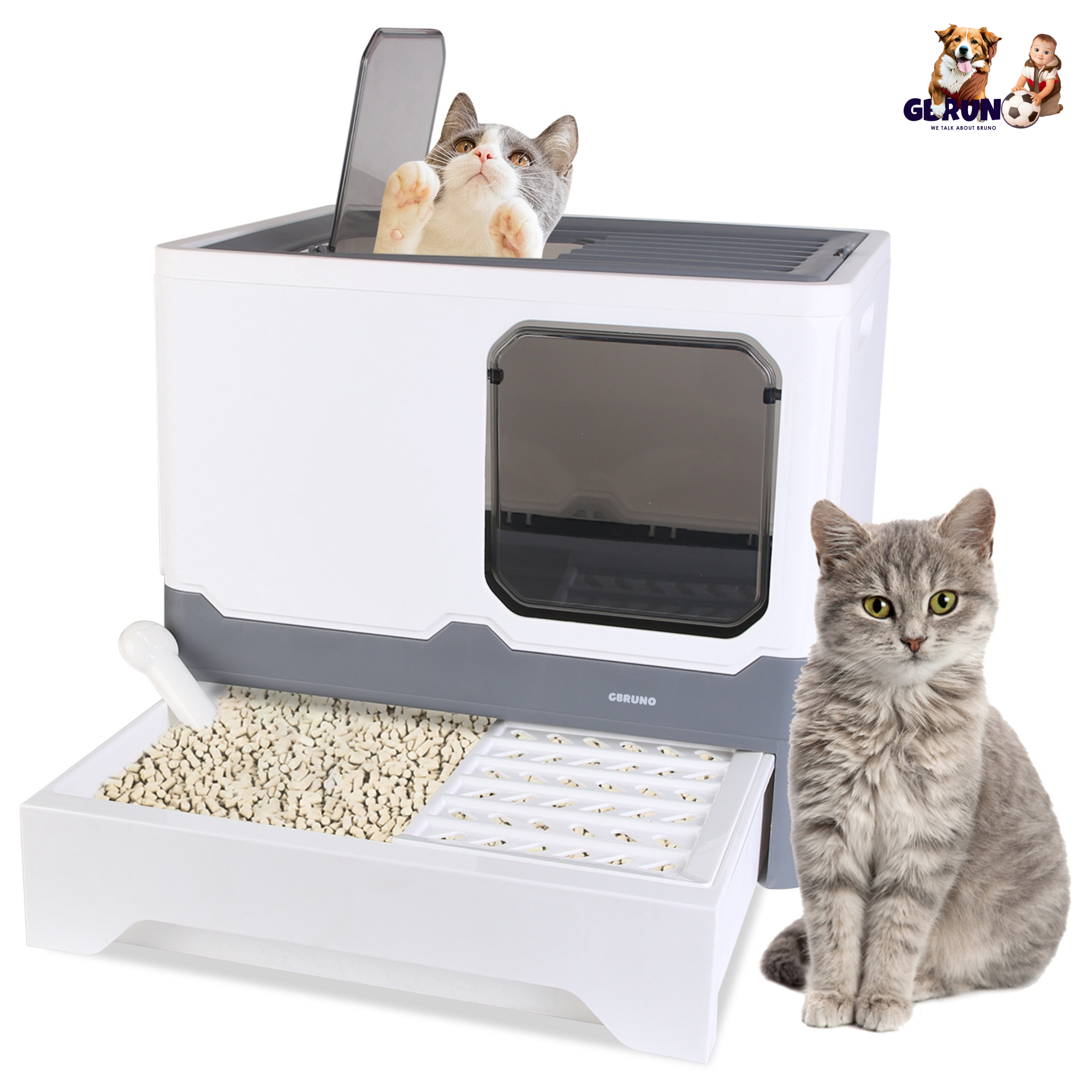 GBruno Foldable Cat Litter Box – Perfect Stock