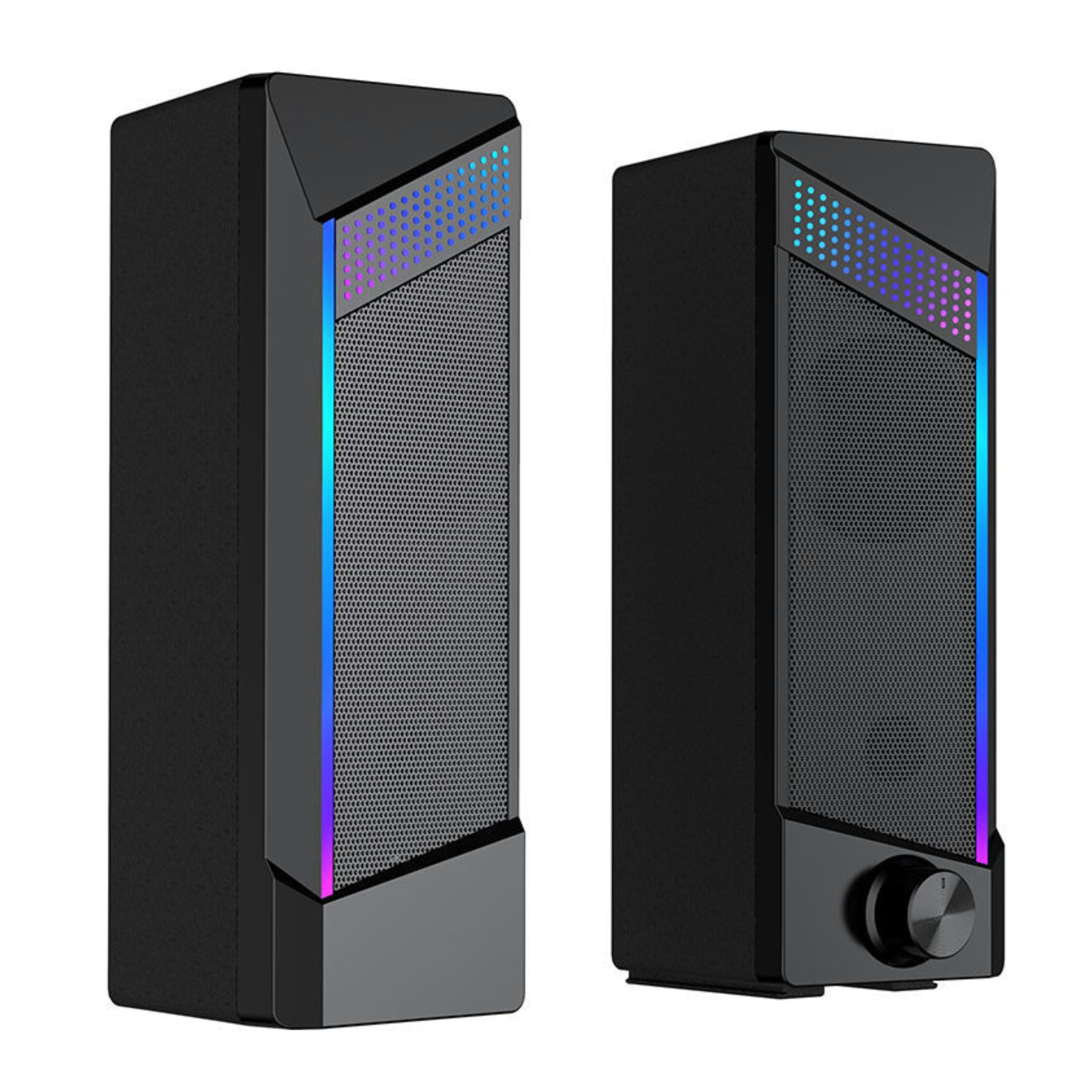 RGB USB Gaming Soundbar – 6W ABS Speaker for PC/Computer – Perfect Stock